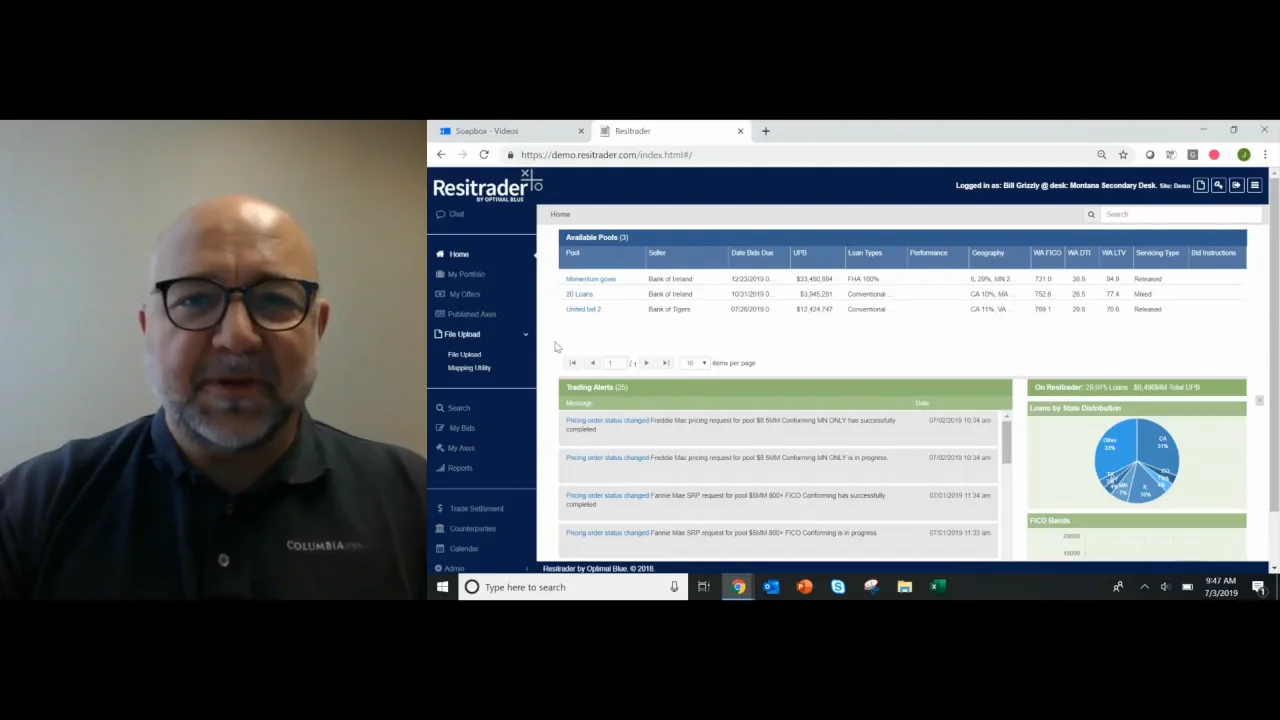 Episode 2 Getting a Shadow Bid on Resitrader on Vimeo