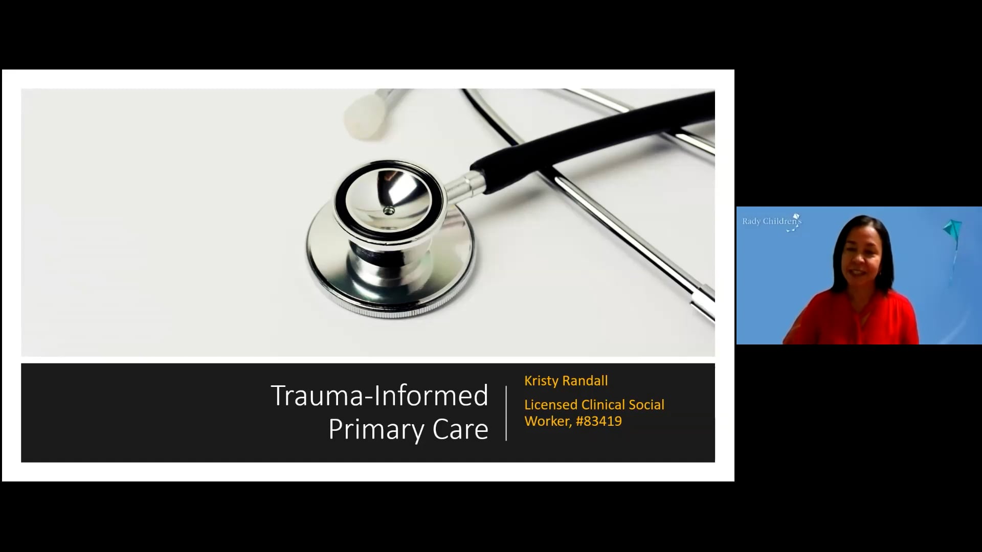 Integrated Health Topic - Trauma Informed Primary Care on Vimeo