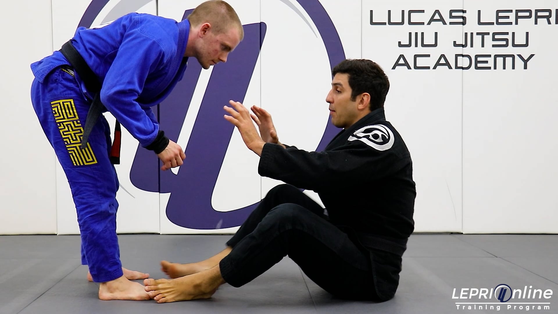 Lepri BJJ Online Training: Guard Pull to De la Riva to Sit Up Guard to Over