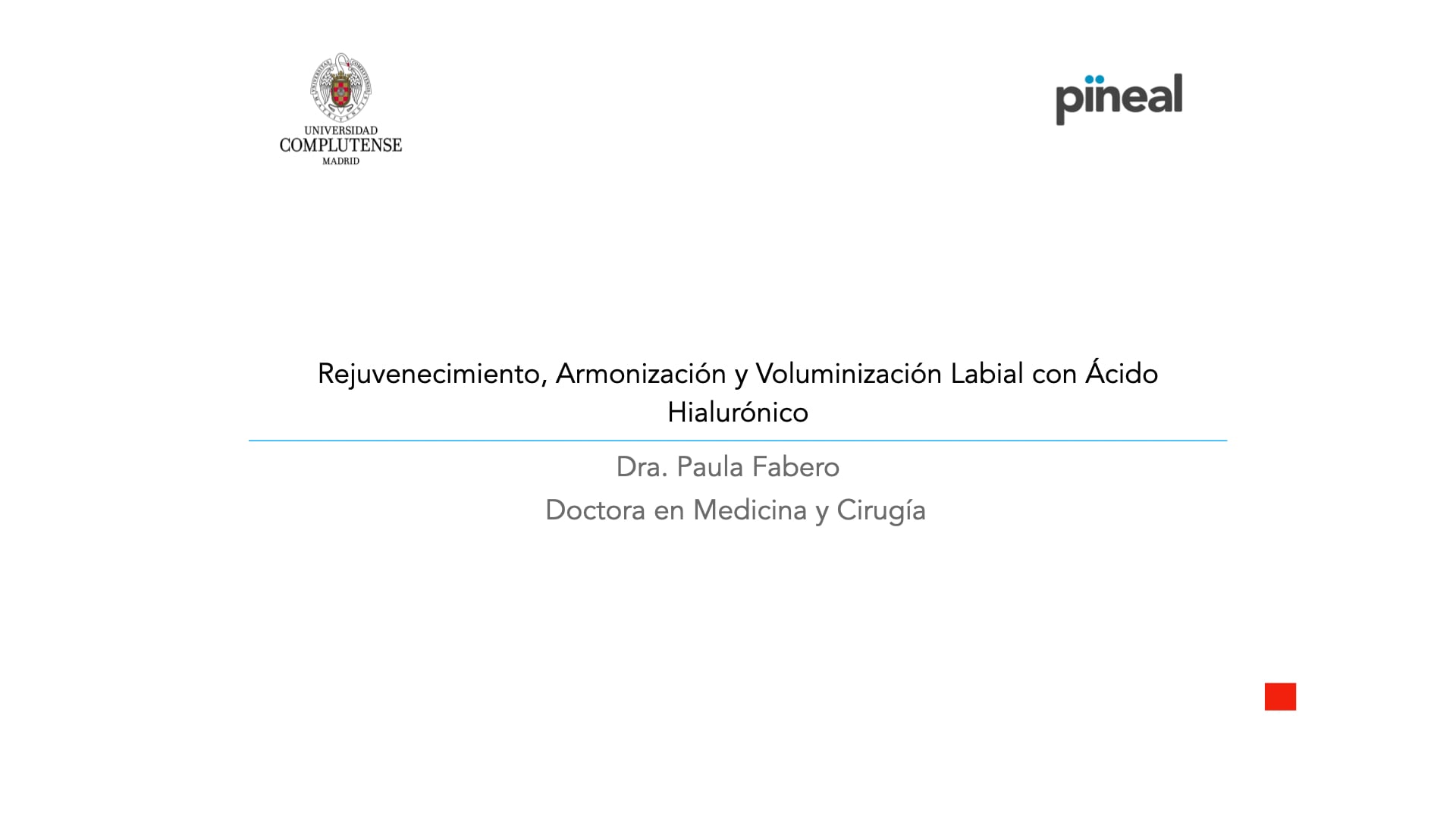 MÓDULO 5: TÉCNICAS QUIRÚRGICA Y MÍNIMAMENTE INVASIVA A NIVEL FACIAL ...