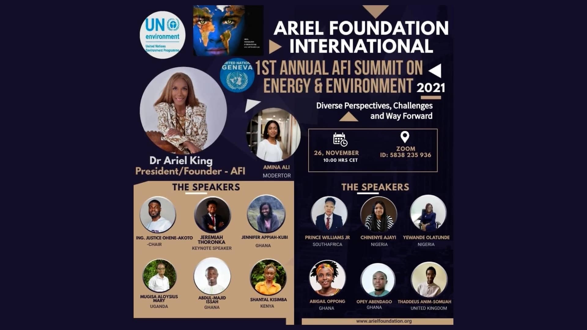 Jennifer Appiah-Kubi (Ghana / USA) AFI Changemakers First Annual Summit ...
