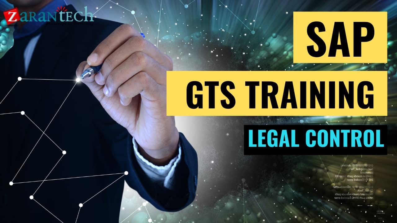 Legal Control - SAP GTS (Global Trade Services) Training on Vimeo