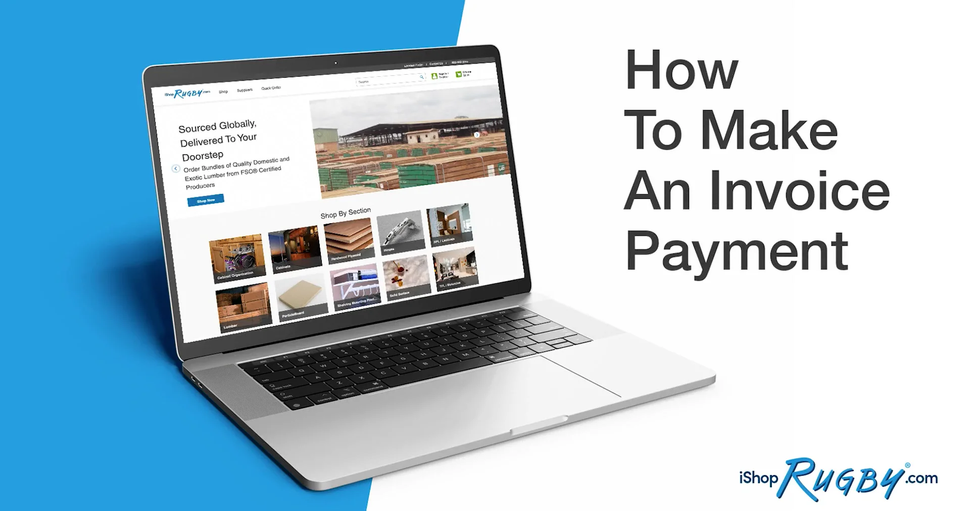 iShopRugby.com – How To Make An Invoice Payment on Vimeo