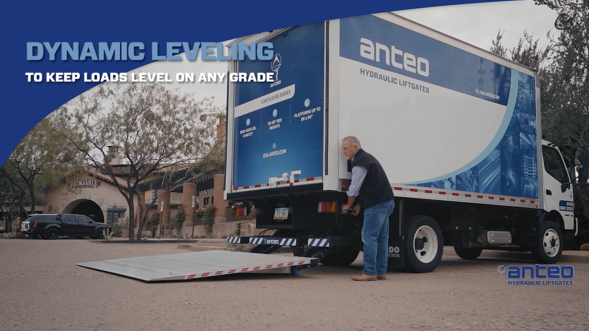 Anteo Cantilever Series Liftgates (F3CL) on Vimeo