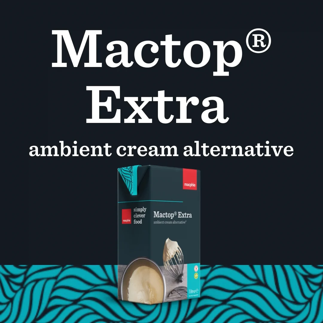 Make more with Macphie Mactop® Extra