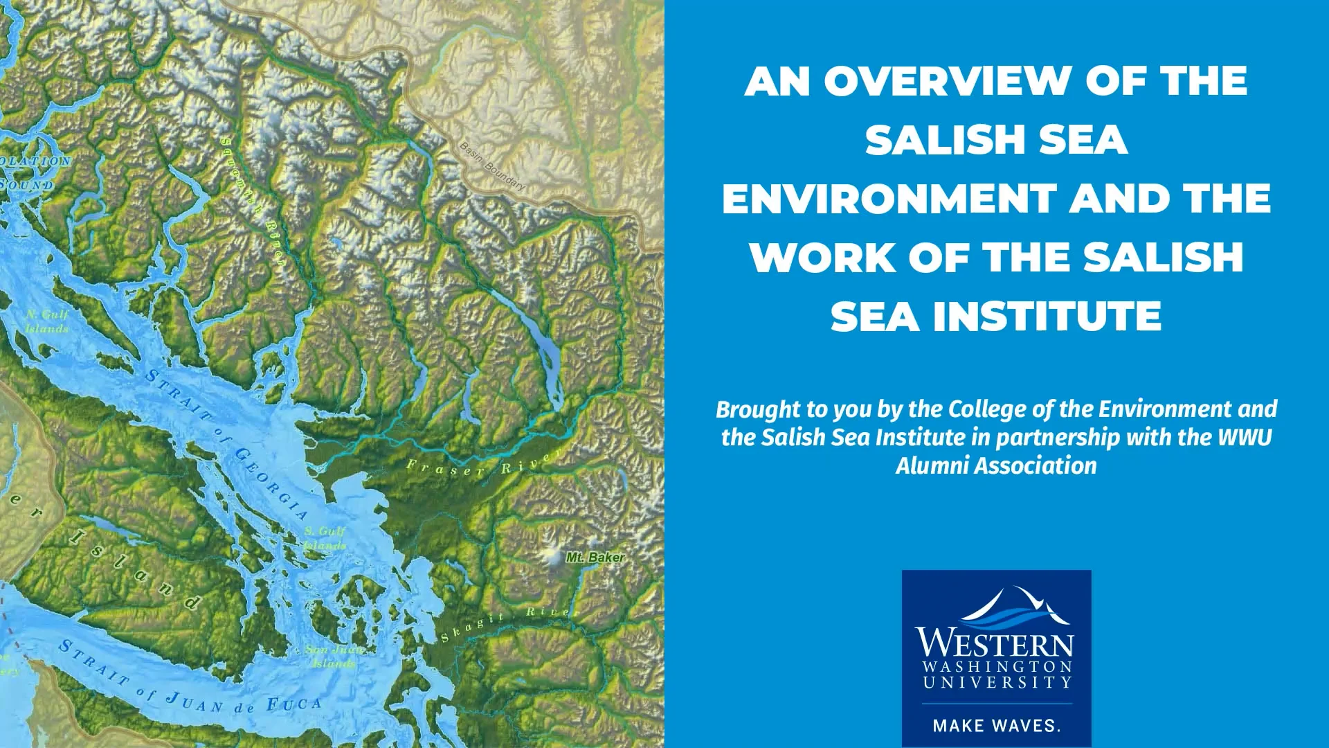 An Overview of the Salish Sea Environment and the Work of the Salish ...