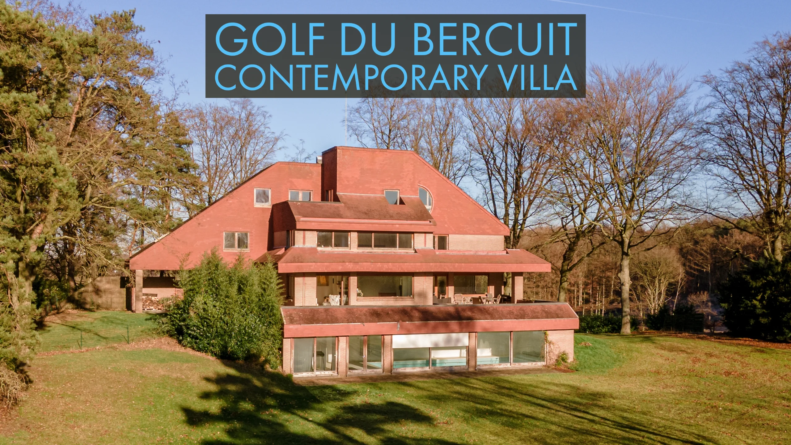 Golf du Bercuit Beautiful Contemporary Property on Vimeo