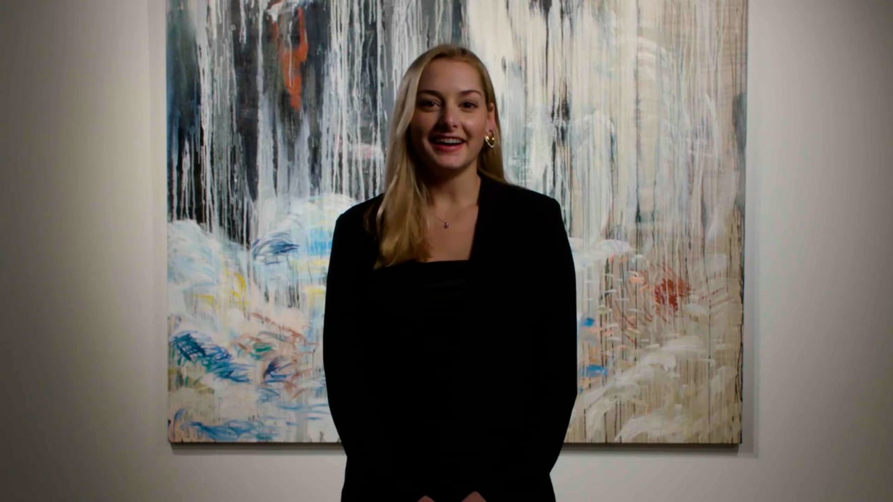 Sotheby's Contemporary Specialist Caroline Orr | Pat Steir's Waterfall ...