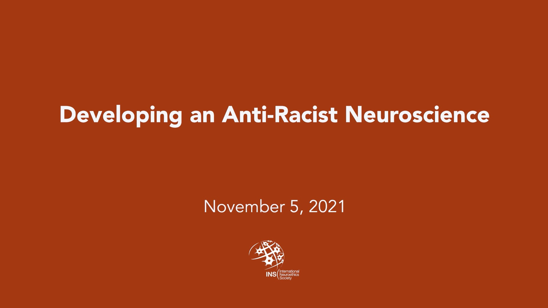 Developing an Anti-Racist Neuroscience on Vimeo