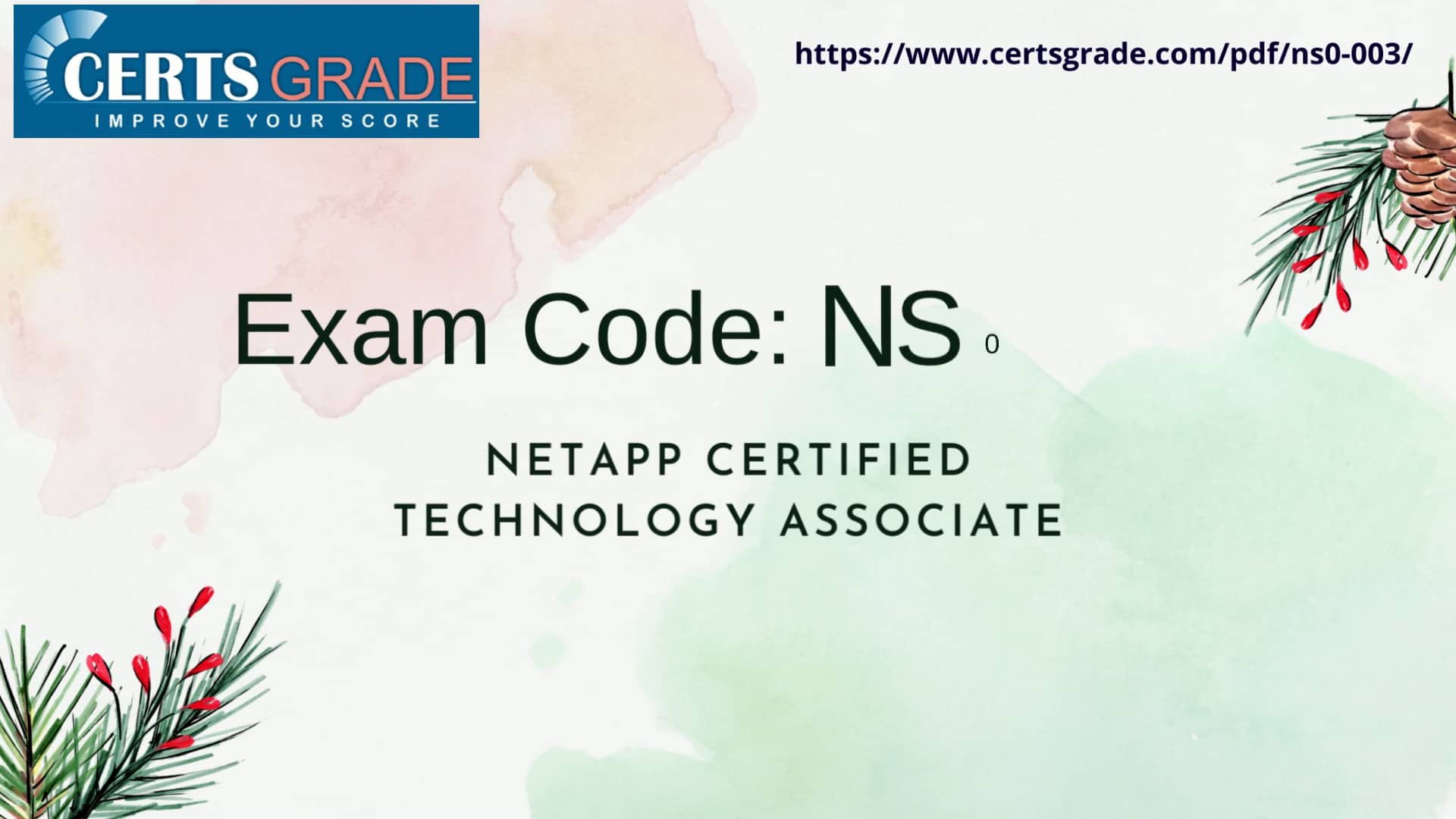 NS0-003 NetApp Certified Technology Associate Training Kit by ...