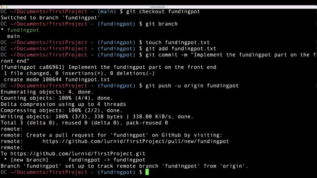Understand the Branch System - Manage Your Code Project With Git and GitHub - OpenClassrooms