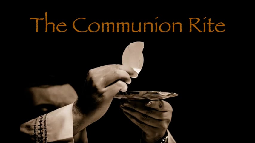 The Communion Rite on Vimeo