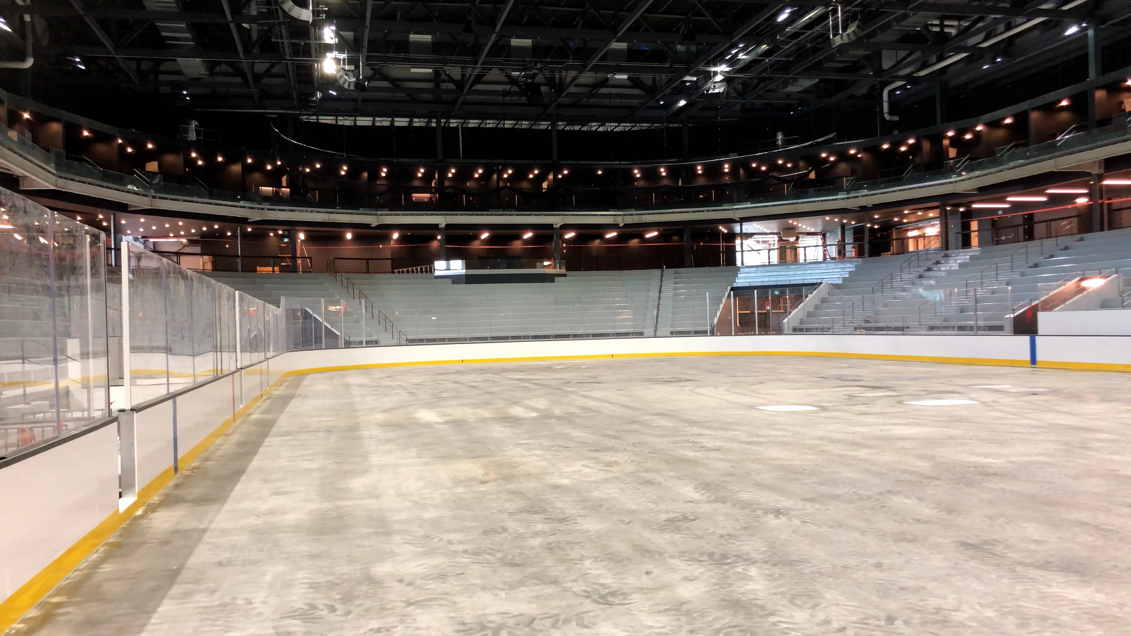 Arena End Zone Retractable Netting