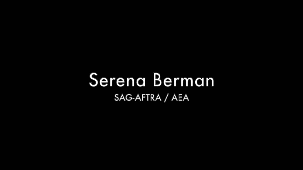 Serena Berman Reel on Vimeo