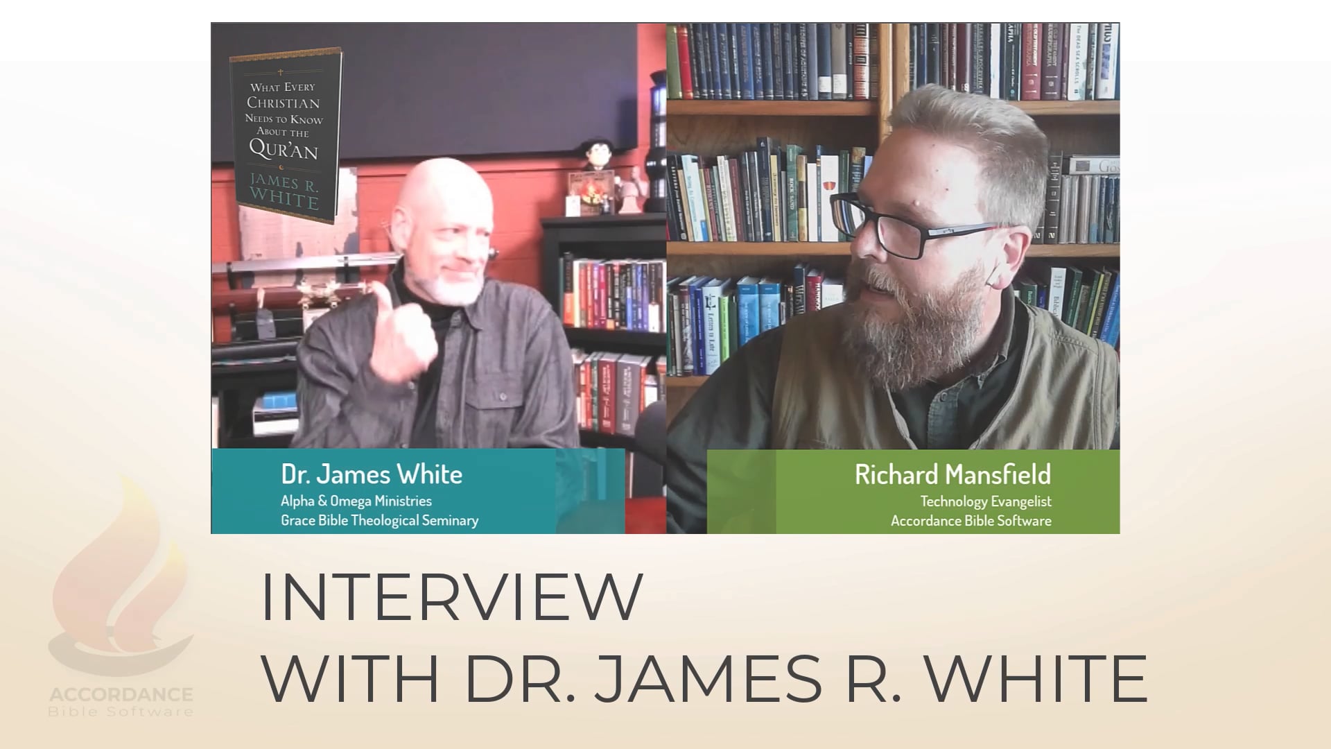 Interview with Dr. James White on Vimeo