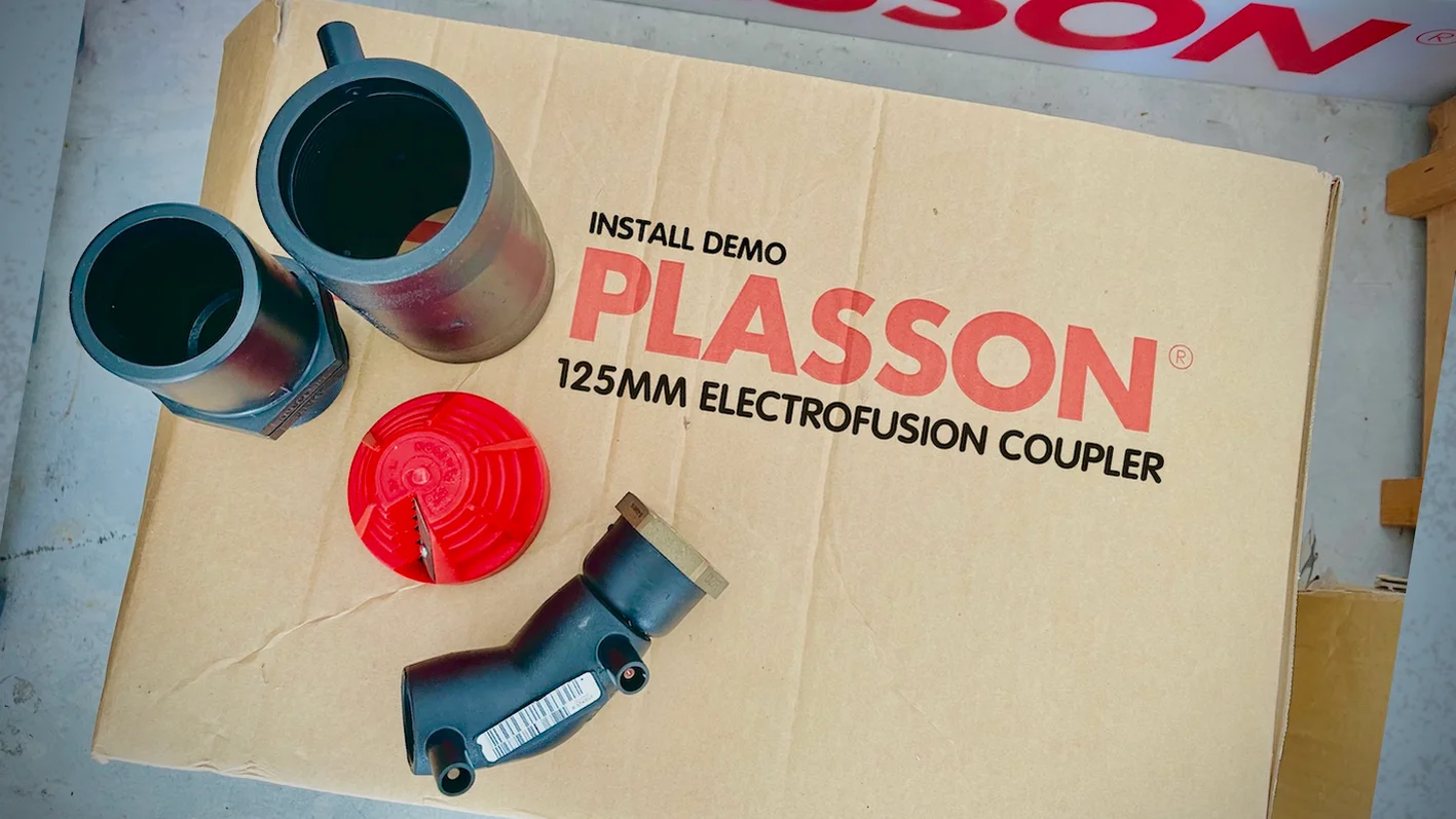 PLASSON AUSTRALIA EF SERIES: Install for 125mm.mp4