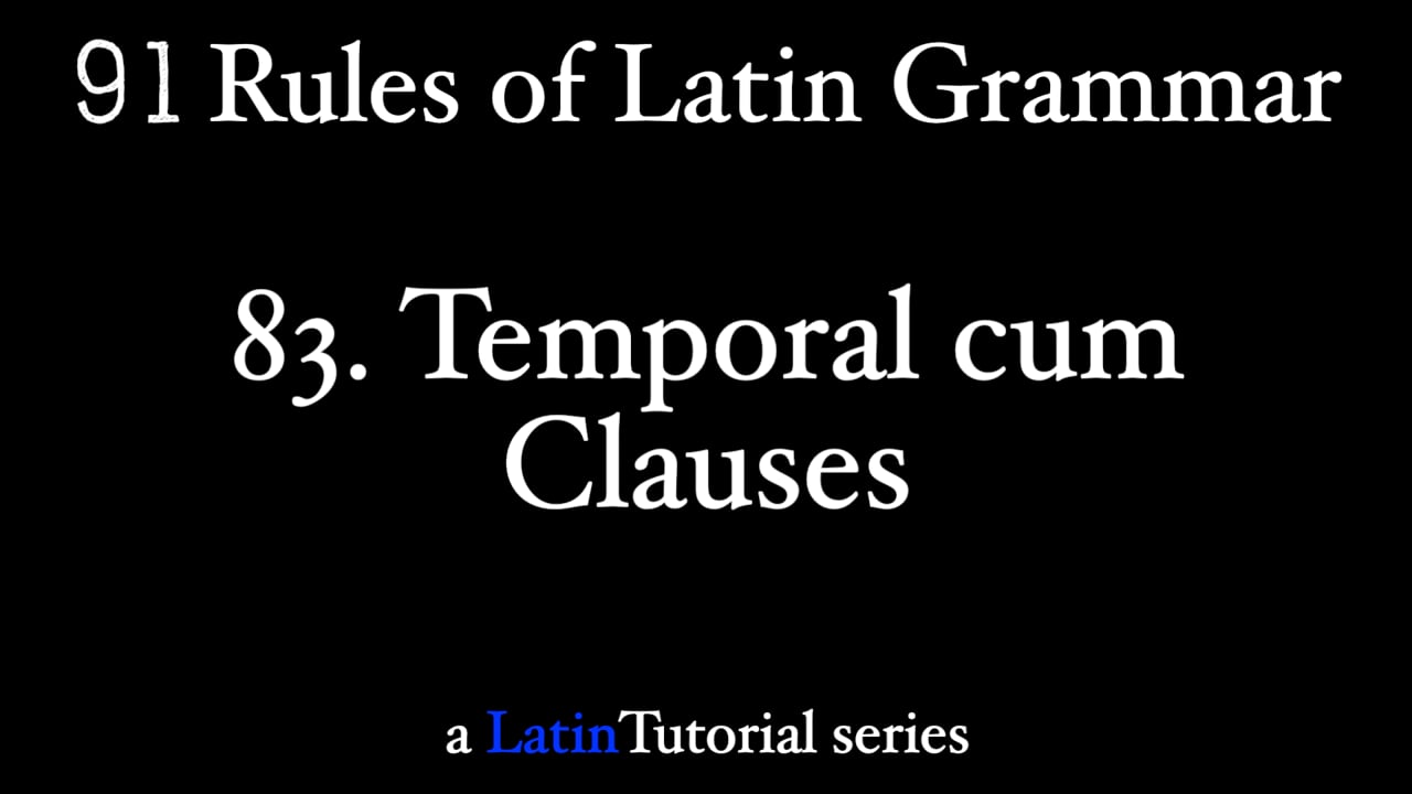 LatinTutorial