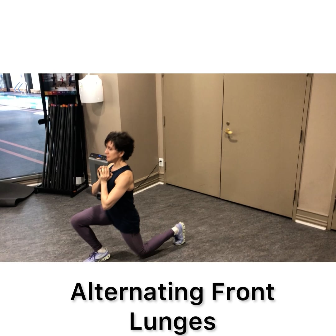 Alternating Front Lunges on Vimeo