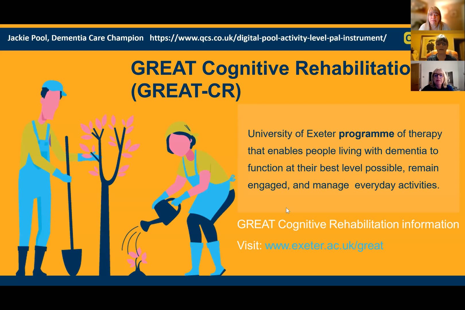 RCOT SSOP Webinar January 2022, Cognitive Rehabilitation for people ...