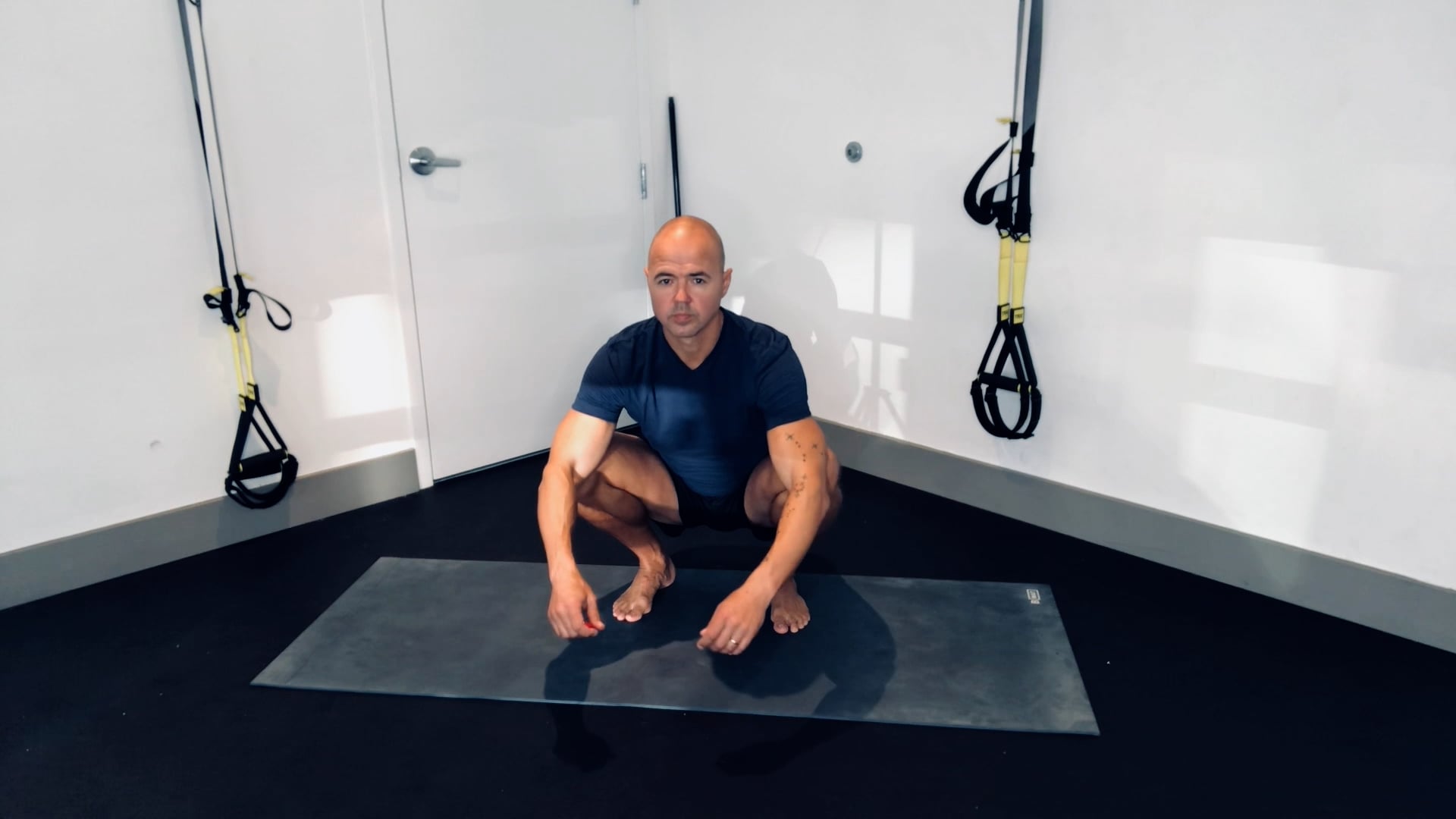 Squat sit into deep knee bend on Vimeo