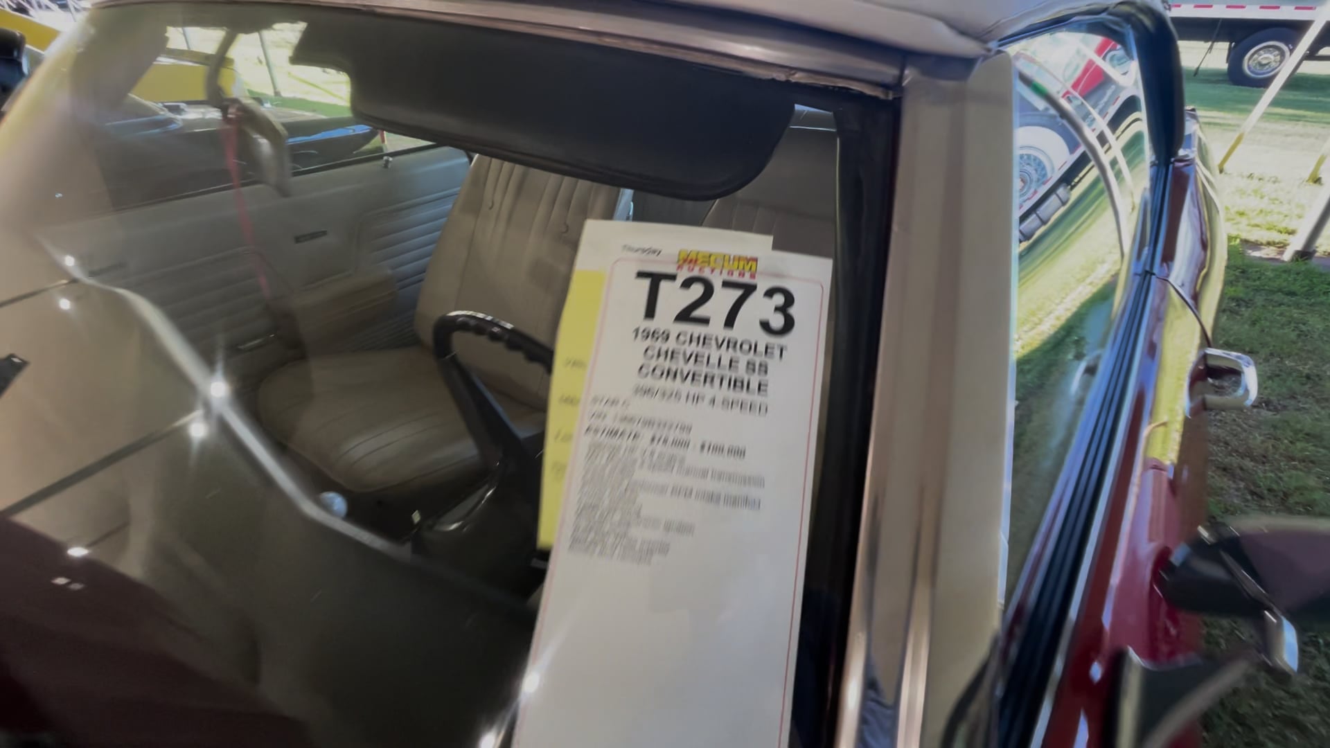 1969 Chevrolet Chevelle SS Convertible | T273 | Kissimmee 2022