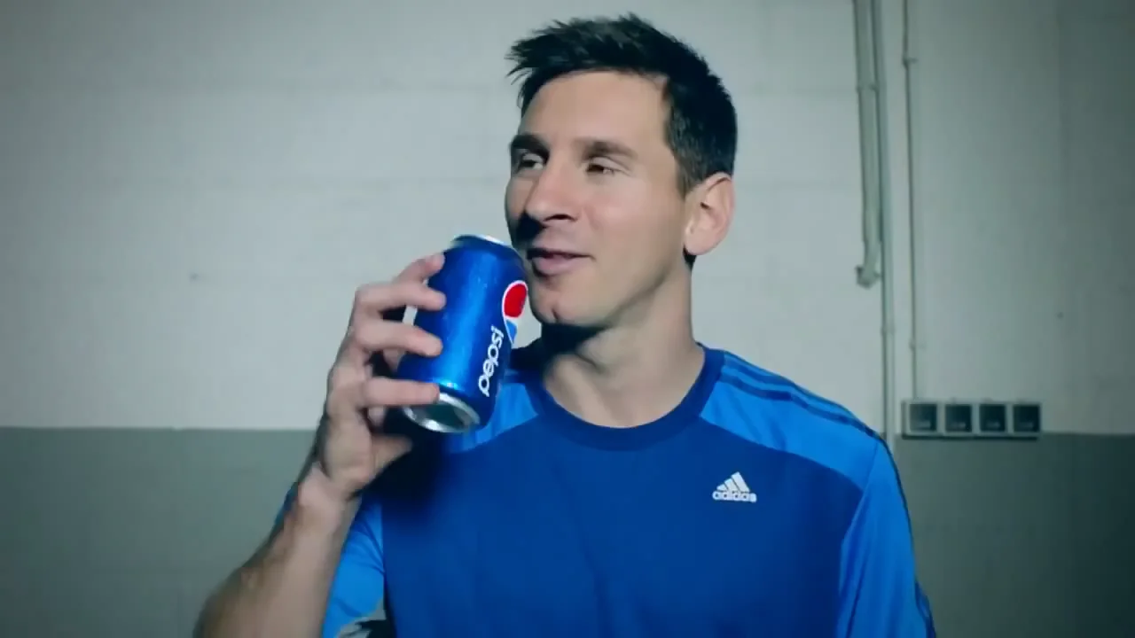 Lionel Messi Pepsi Can Trick Commercial features Major Lazer on Vimeo