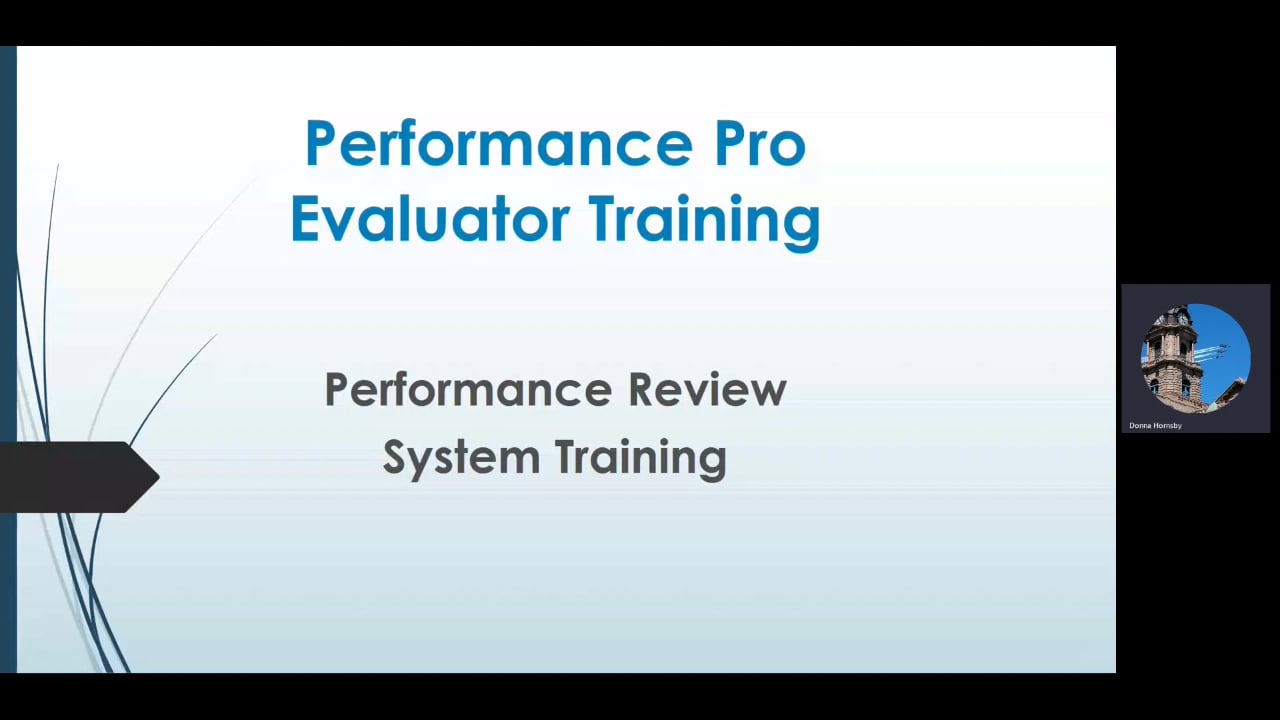 Proformance Pro Training for Managers on Vimeo