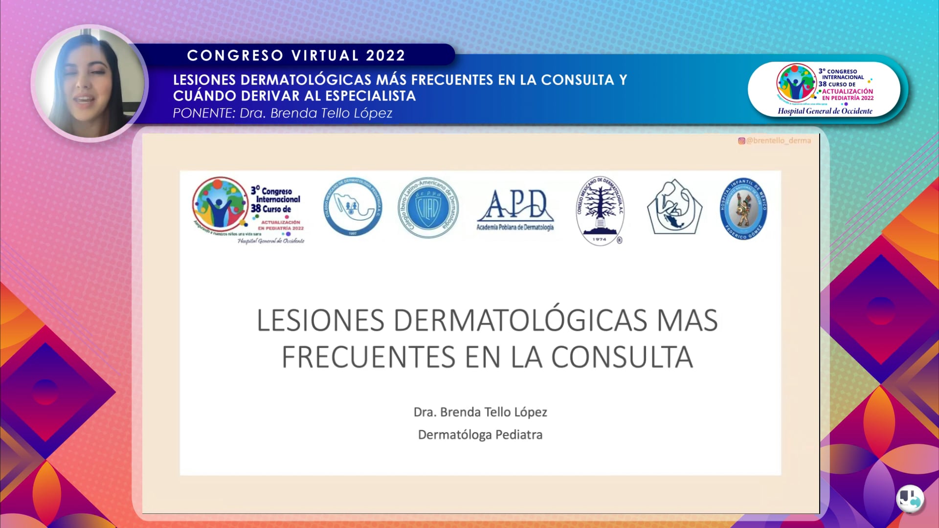 Dra. Brenda tello López - Lesiones Dermatológicas mas frecuentes en la ...