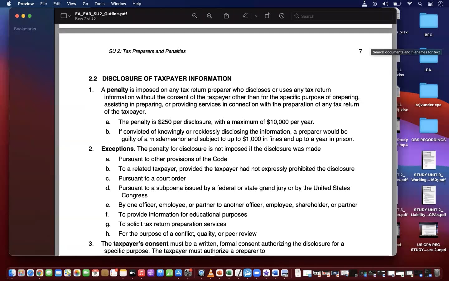 EA PART 3 STUDY UNIT 2 LECTURE 2 on Vimeo