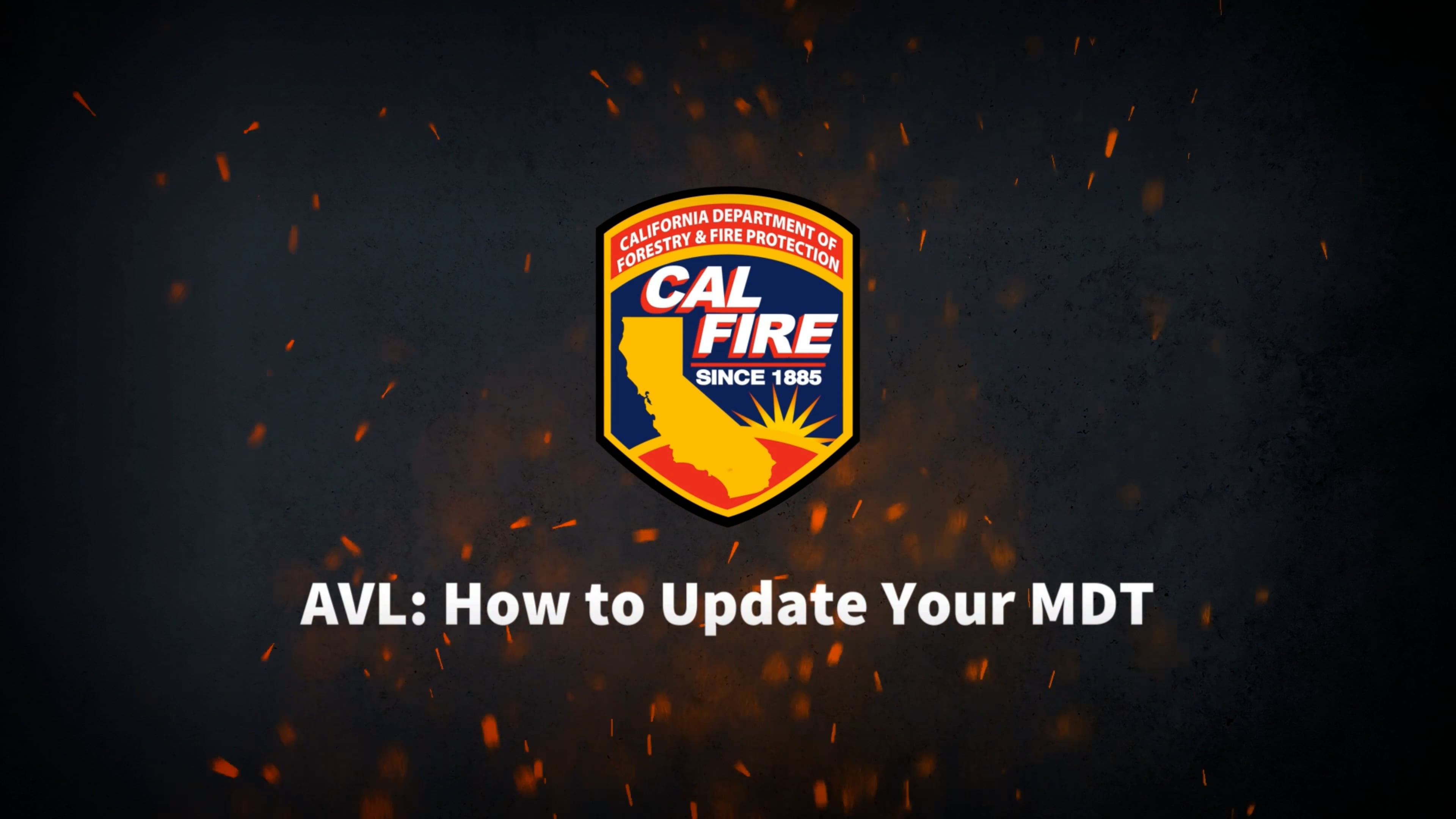 AVL-How to Update MDT Training on Vimeo