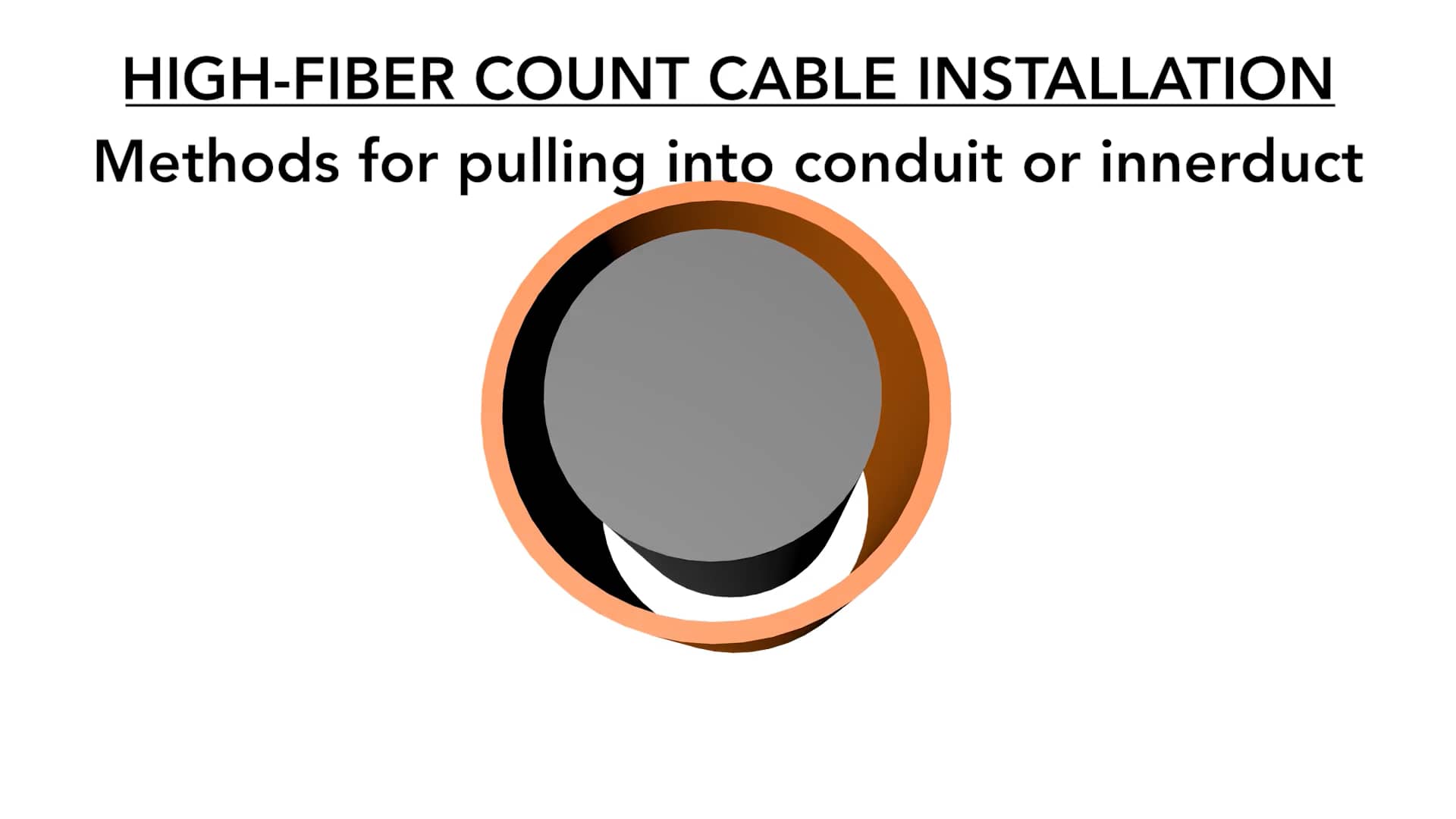 Pulling High-Fiber Count Cables 1.14.22 on Vimeo