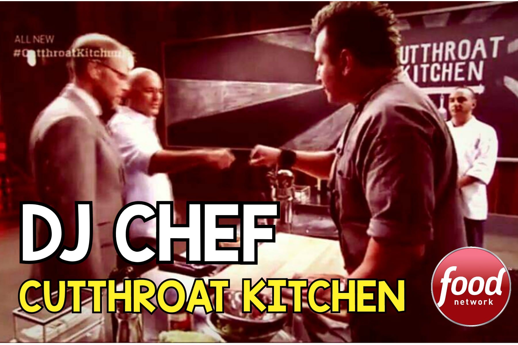 DJ CHEF Food Network Cutthroat Kitchen Champion | Alton Brown Events ...