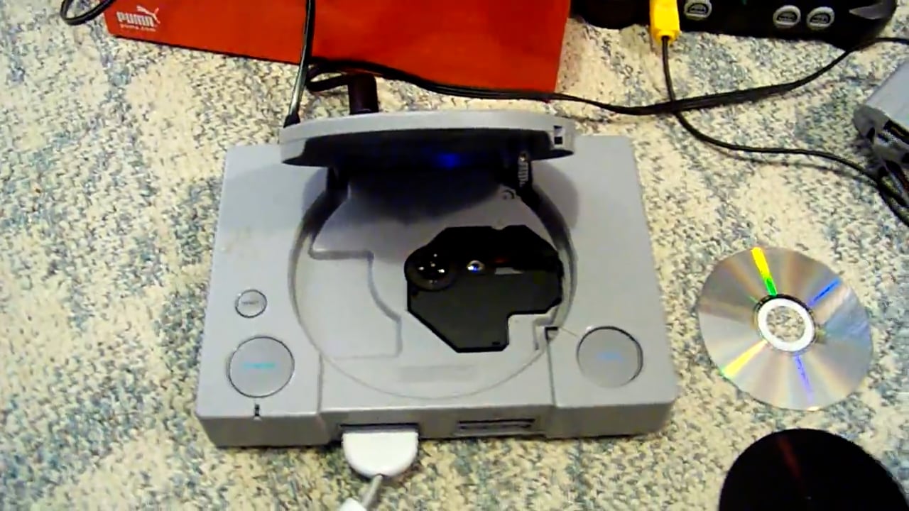 PS1 Slim Menu Booting on PS1 Fat on Vimeo