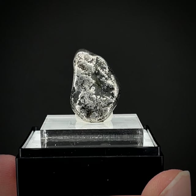 Awaruite (Josephinite) (rare alloy) Shields Flynn Coll. | Josephine ...