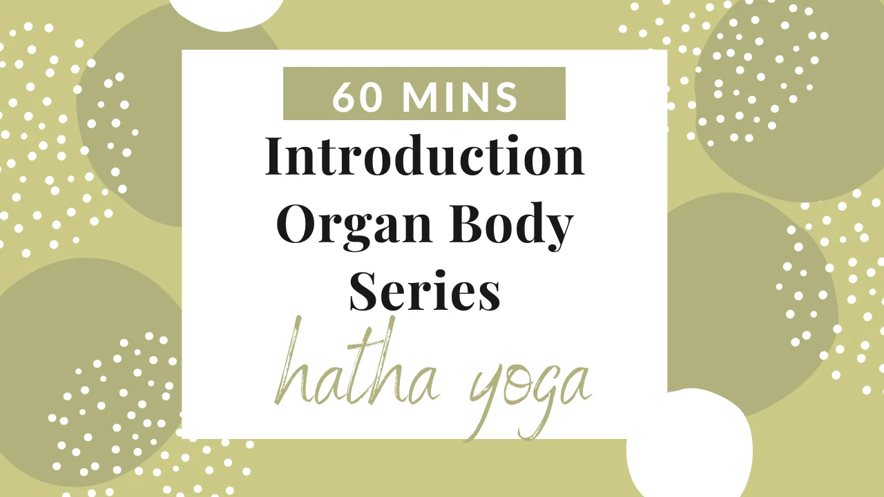 Introduction to Your Organ Body Series Yoga with Melissa 59 - 60 Mins ...