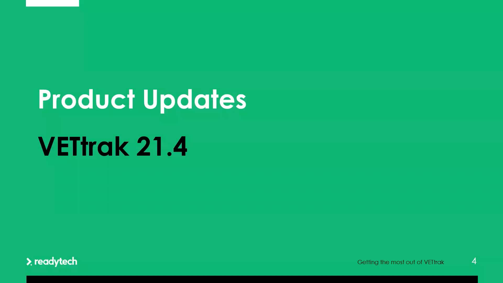 VETtrak 21.4 release webinar on Vimeo
