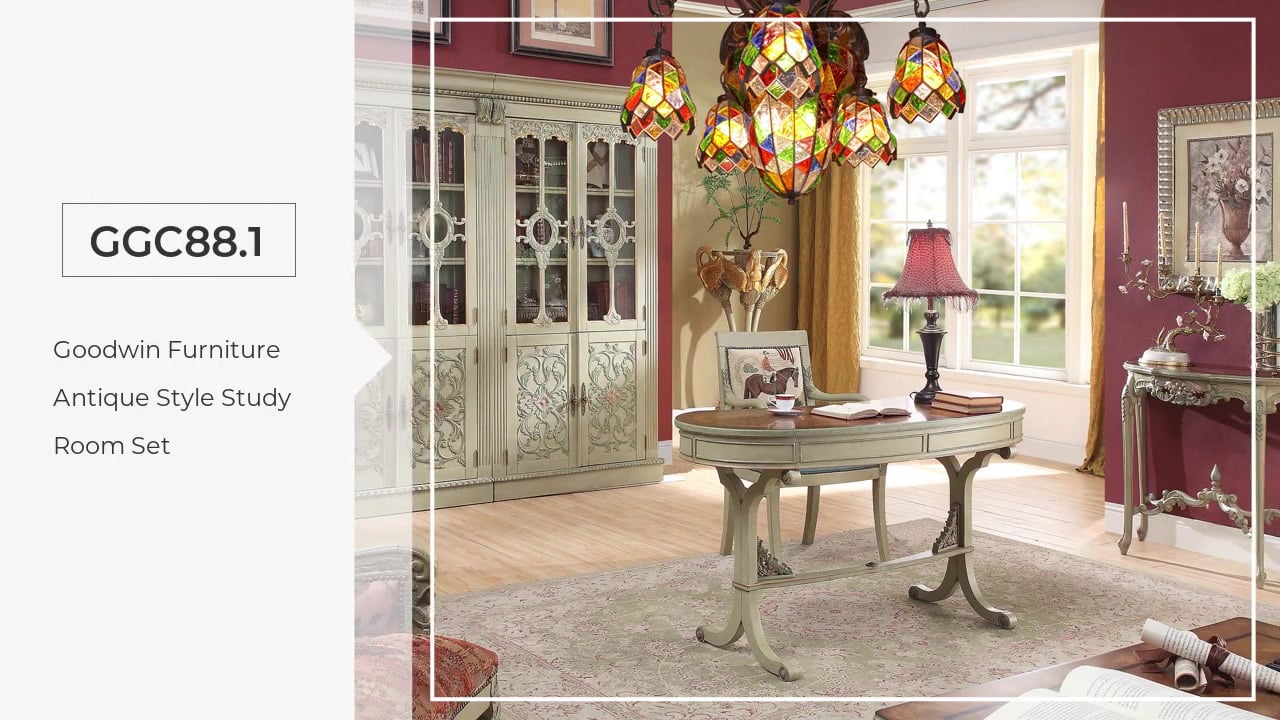 Goodwin Furniture Factory Price Antique Style Study Room Furniture ...