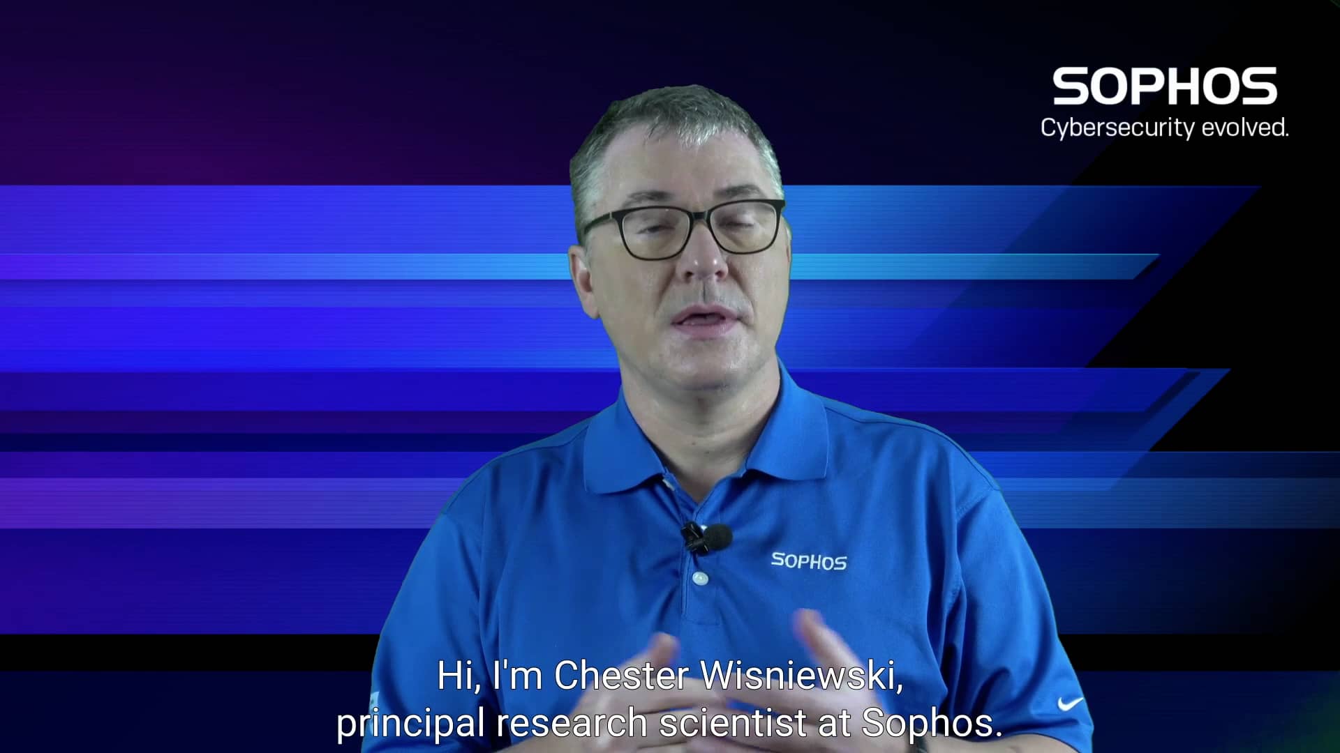 Sophos 2022 Threat Report with Chester Wisniewski: AI on Vimeo