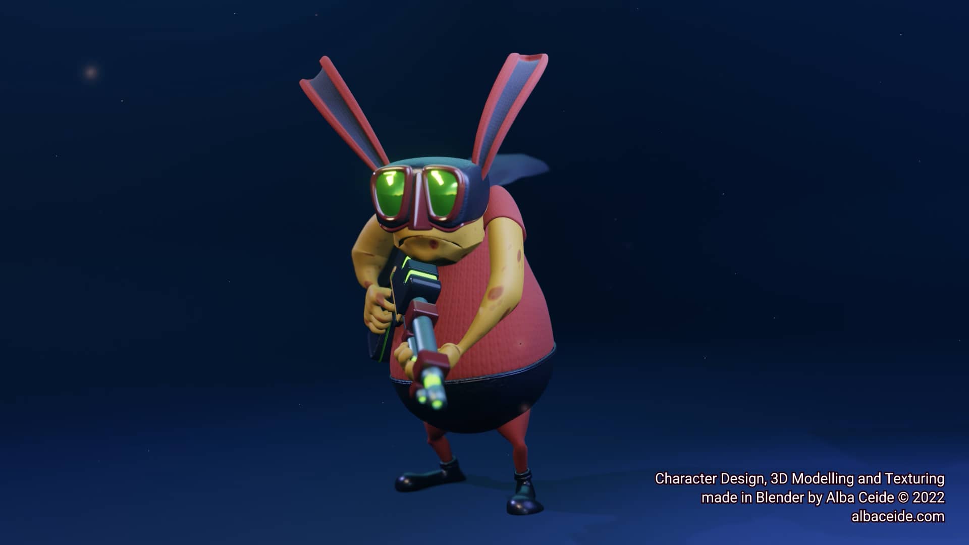 Conejo Hunter - 360 Character design on Vimeo