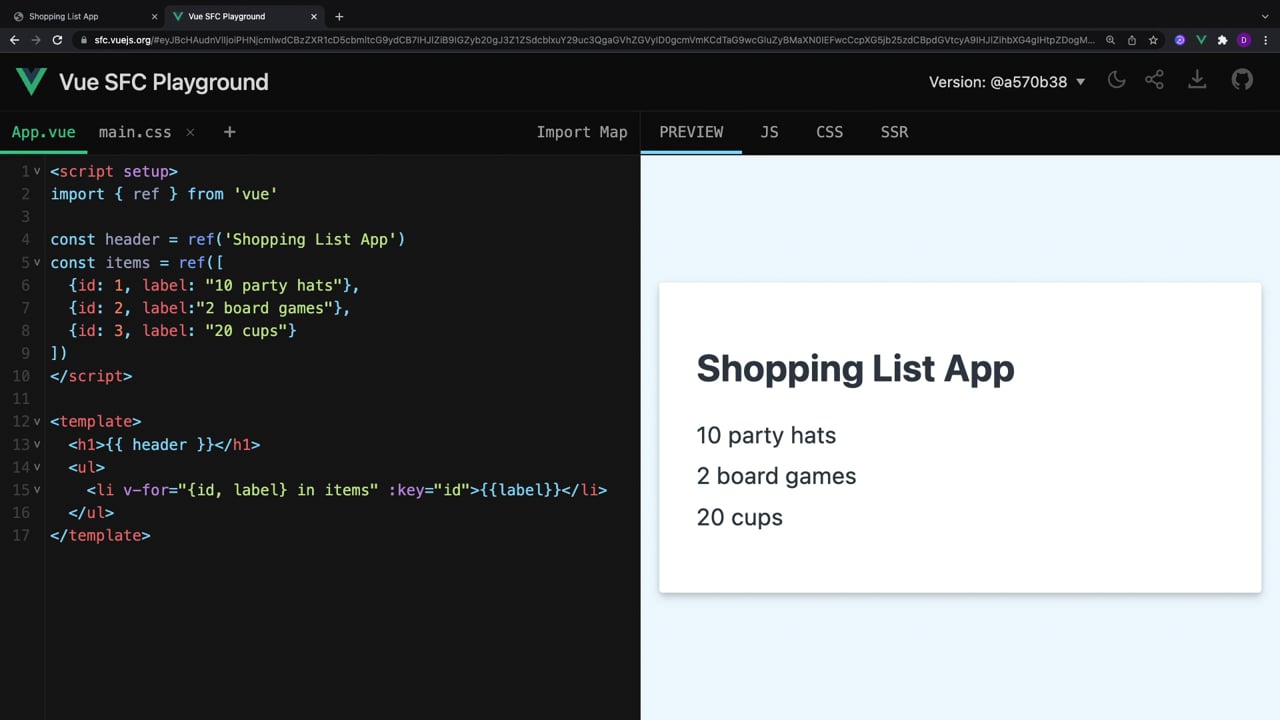 List Rendering in Vue - A Vue.js Lesson From our Vue.js Course:... List Rendering in Vue - A Vue.js Lesson From our Vue.js Course:...
