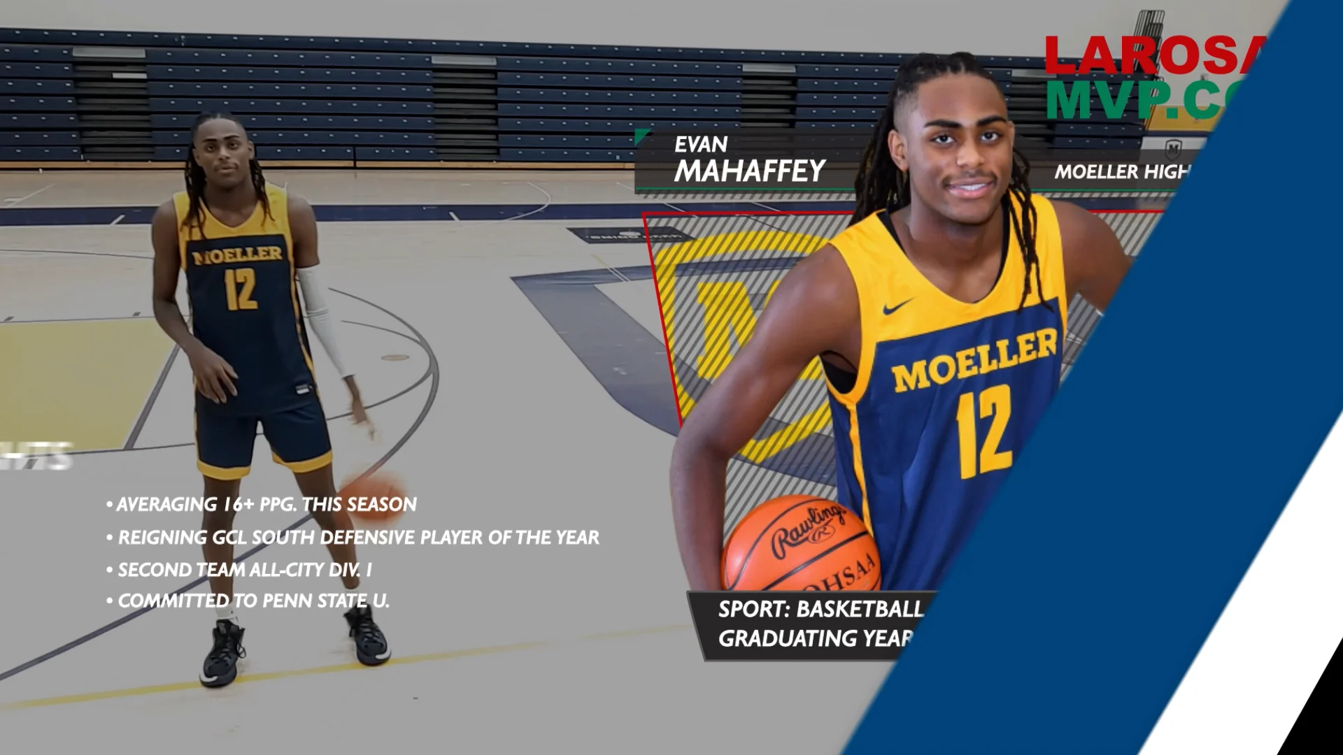 Evan Mahaffey - LaRosa's MVP Athlete of the Week on Vimeo