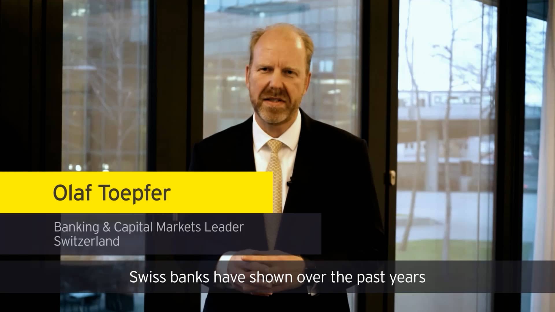 EY Banking Barometer 2022 | Olaf Toepfer on Vimeo