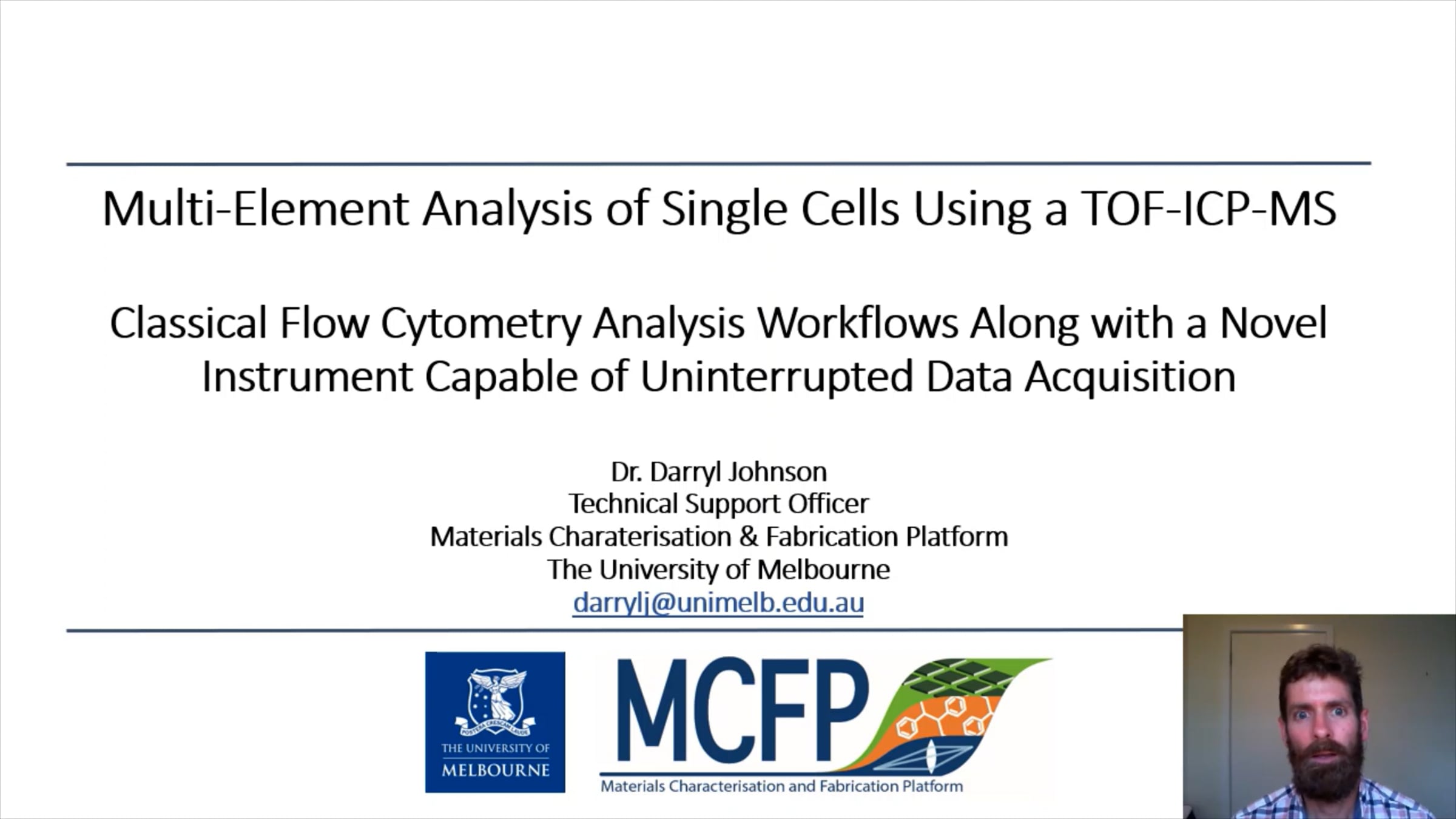 Multi-Element Analysis of Single Cells Using a TOF-ICP-MS