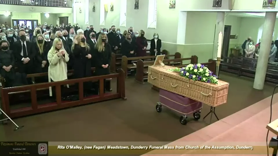 Rita O'Malley (née Fagan), Meadstown, Dunderry Funeral Mass from the ...