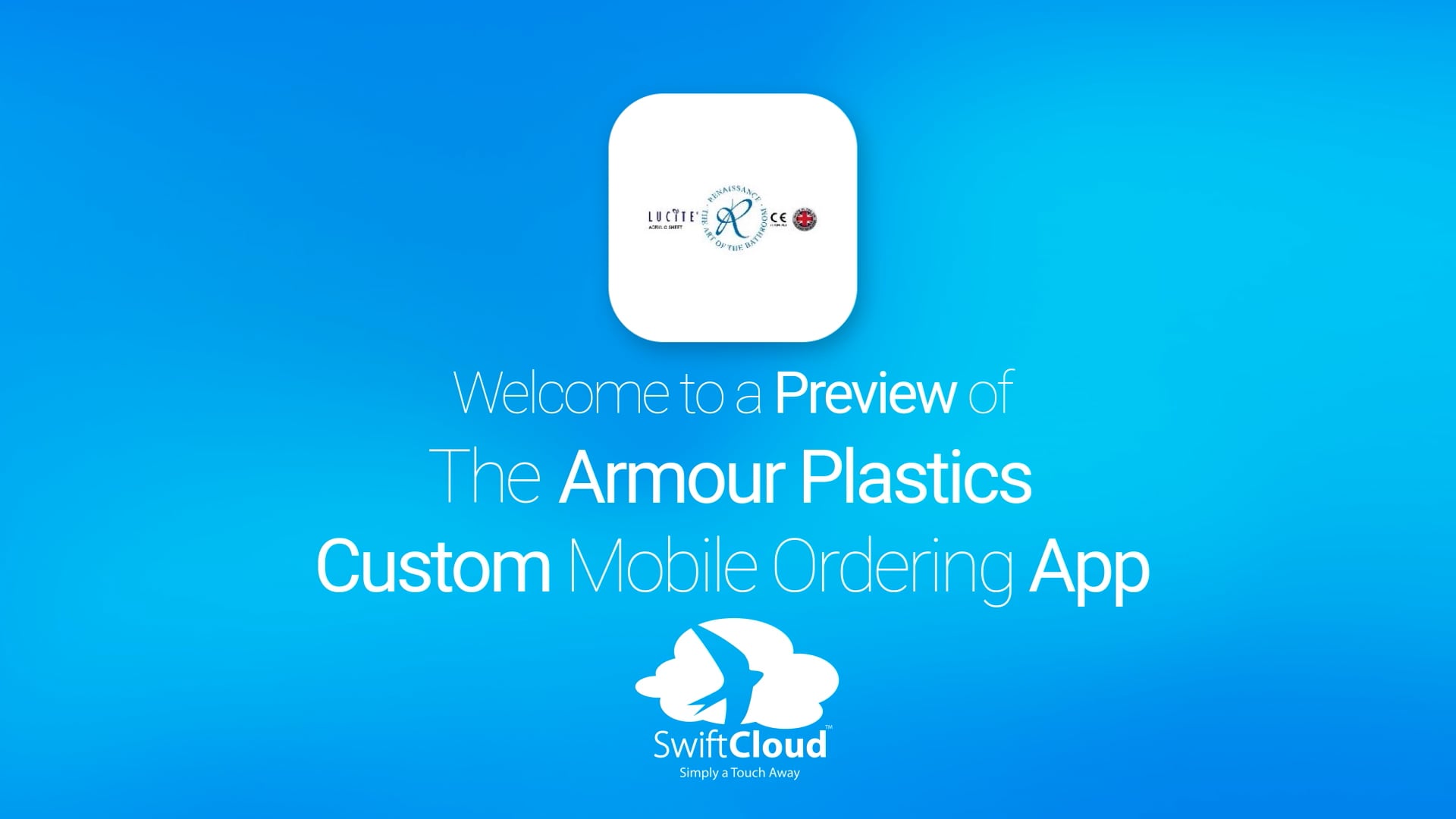 Armour Plastics - Mobile App Preview - ARM613W on Vimeo