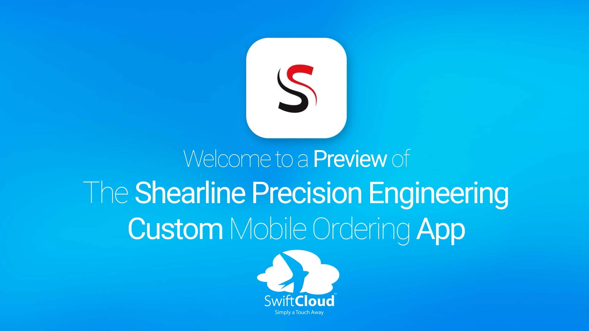 Shearline Precision Engineering - Mobile App Preview - SHE052W on Vimeo