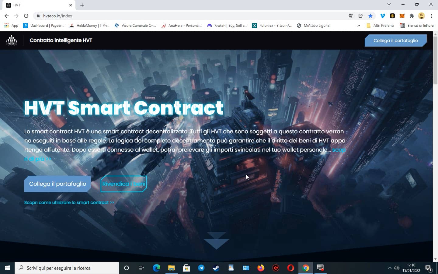 HYPERVERSE COME COLLEGARE IL WALLET AD HYPERVERSE E RICEVERE I NOSTRI HVT on Vimeo