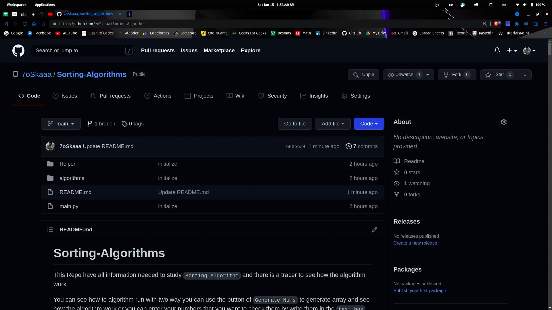 Sorting Algorithms on Vimeo