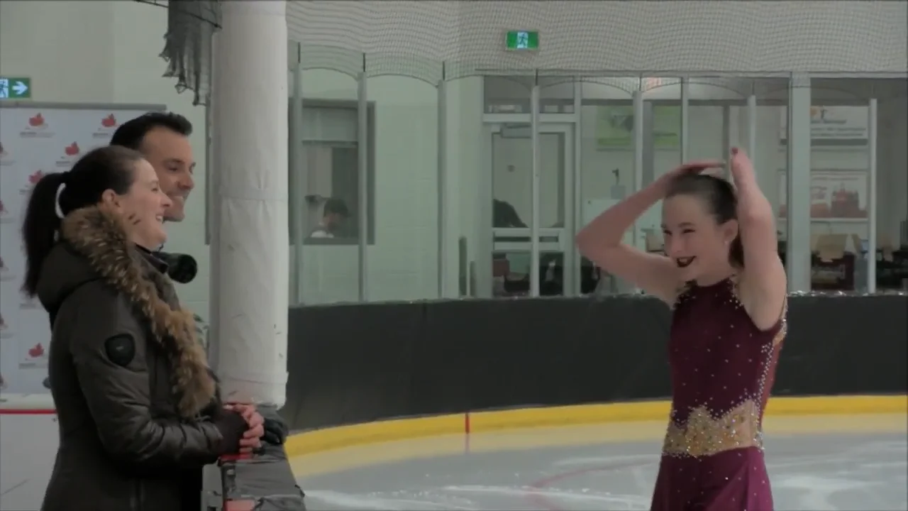 GRACE SMYTH - Juvenile Women U14 Free Program - 2018 Sectionals AB-NWT ...