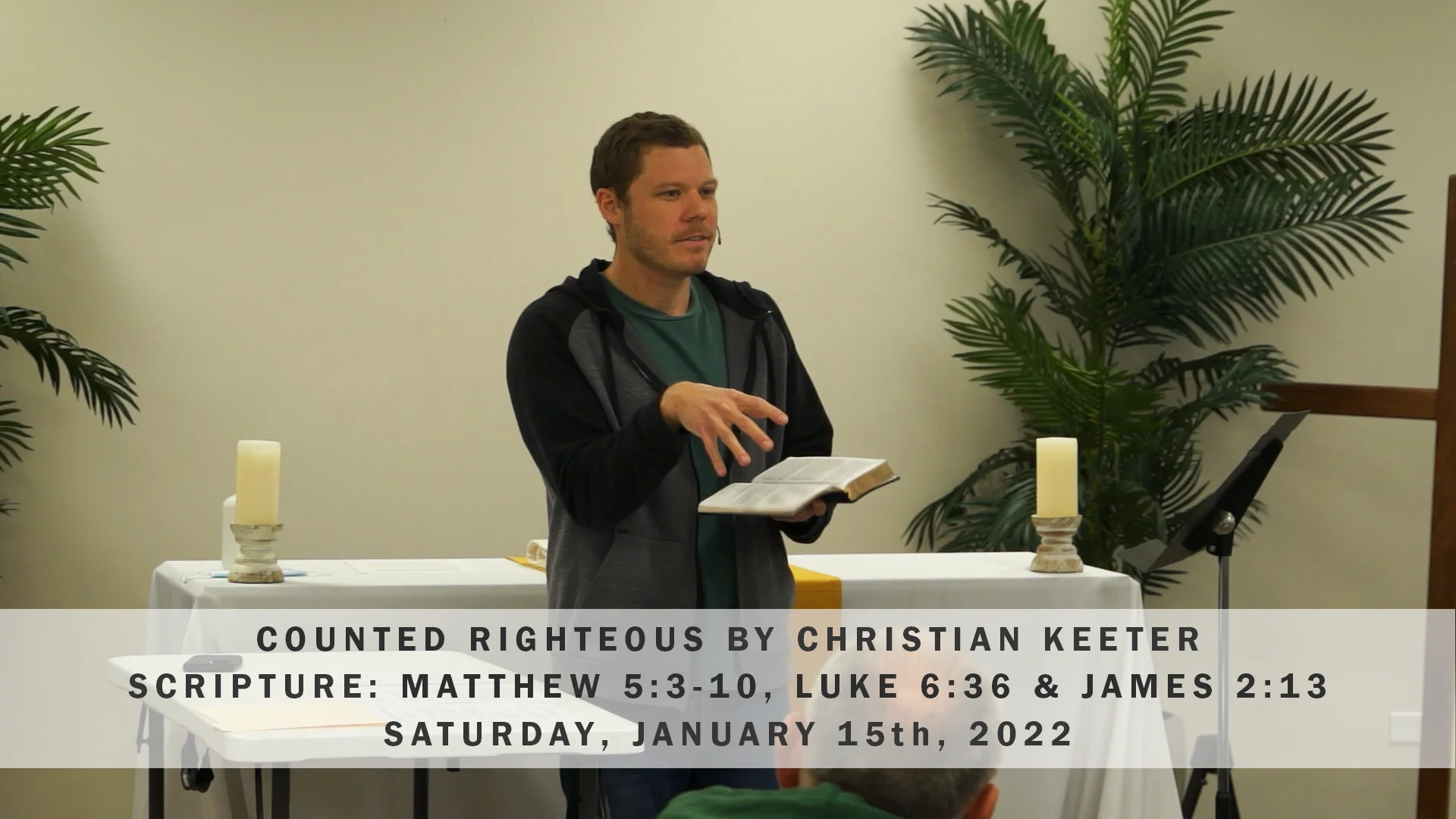 01/15/22 Christian's Message on Counted Righteous on Vimeo